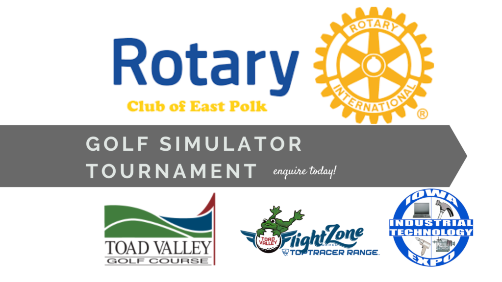Rotary Club Golf Simulator Tournament - Toad Valley Golf Course
