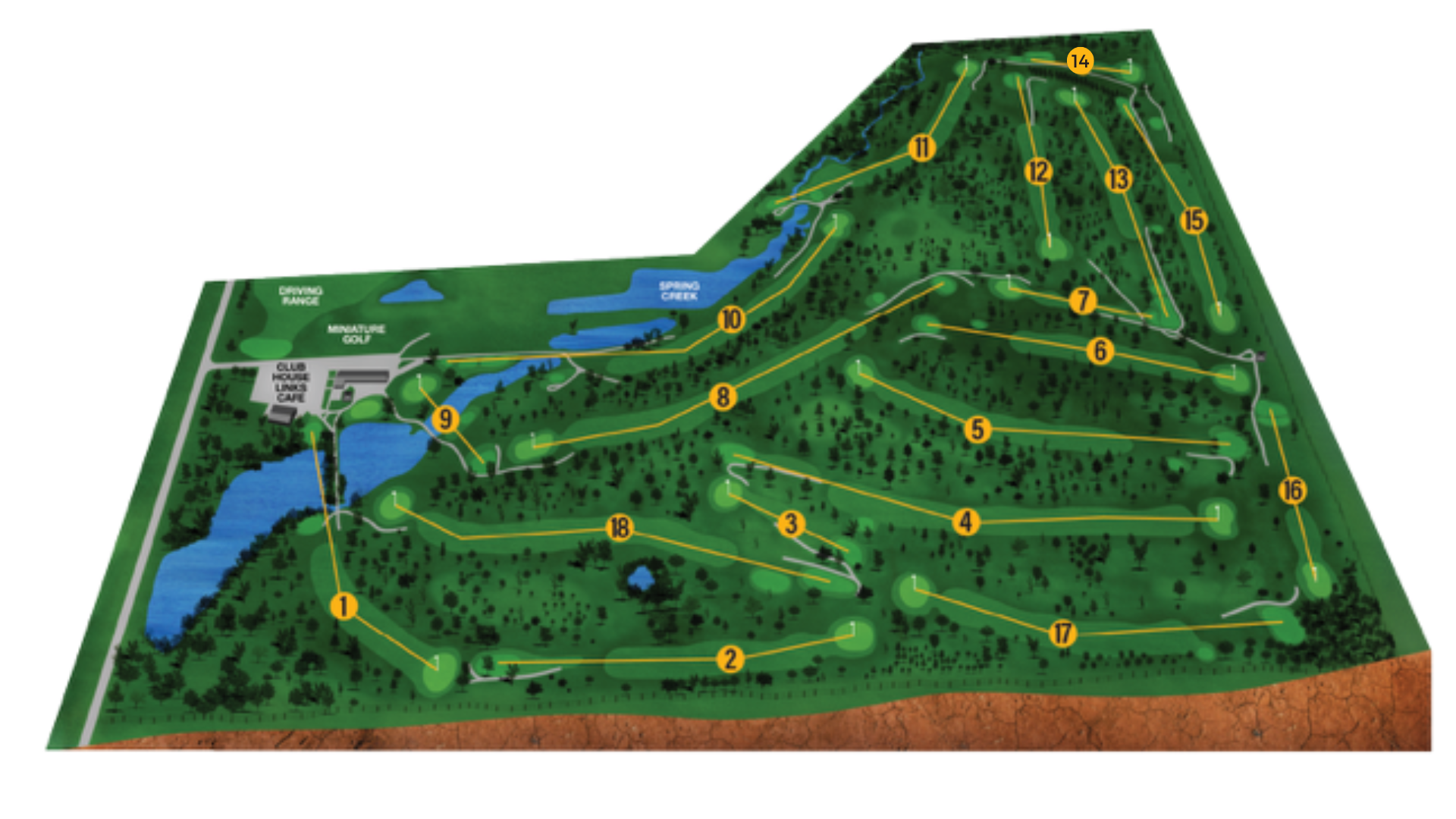 Course Details - Toad Valley Golf Course
